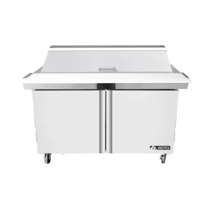 Berg 16 Pan 2-Door Sandwich Prep Table 60-1/4”W - Berg