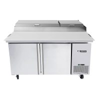 Berg 2-Door Pizza Prep Table 67”W - Berg