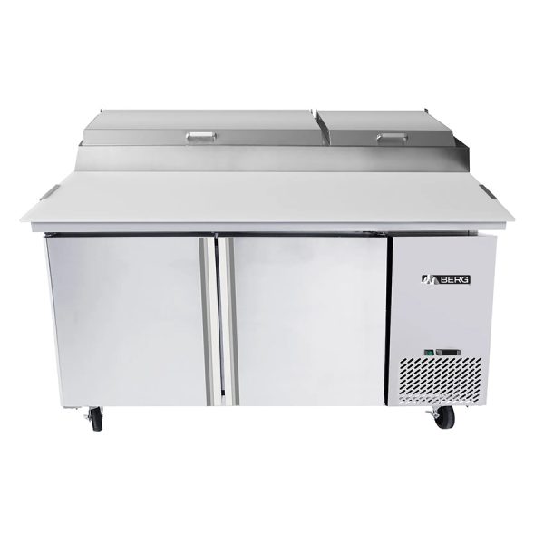 Berg 2-Door Pizza Prep Table 67”W - Berg