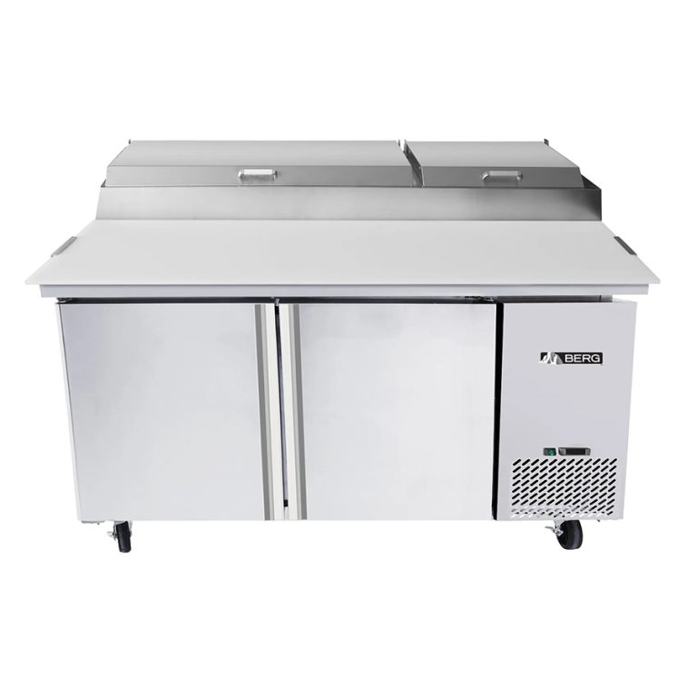 Berg 2-Door Pizza Prep Table 67”W - Berg